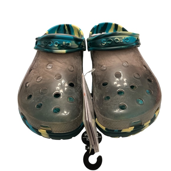 Shoes | Crocs Unisexadult Classic Translucent Marbled Clog Nwt | Poshmark